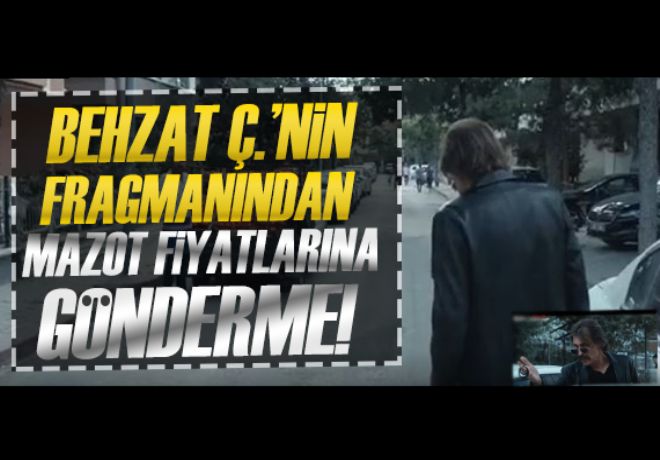 Behzat Ç'nin yeni sezon fragmanından mazot fiyatlarına gönderme! Behzat Ç'nin yeni sezon fragmanından mazot fiyatlarına gönderme!