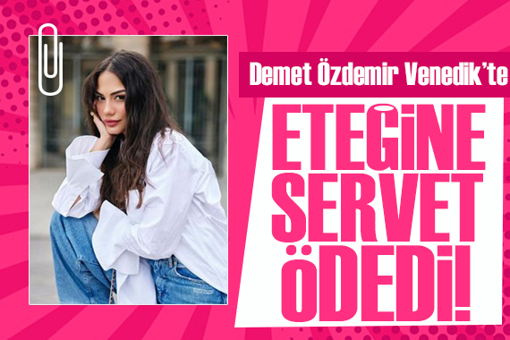 Demet Özdemir'in Venedik Film Festivali tarzı olay oldu! Fiyatı servet ...